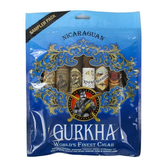 Gurkha Nicaraguan Toro Blue Sampler Pack - 6 Cigars | Havana House