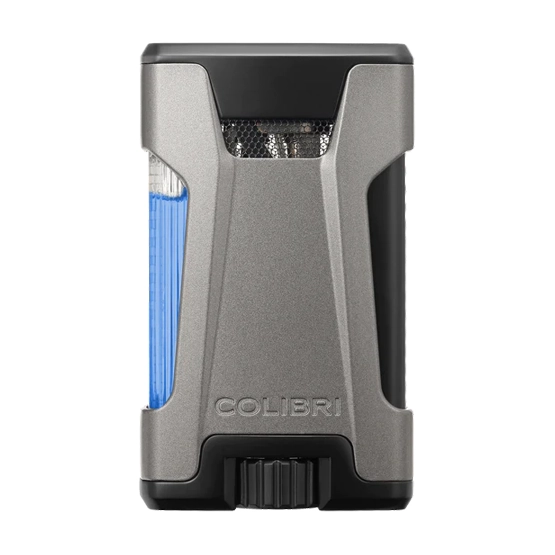 Colibri Rebel Double Jet Flame Cigar Lighter - Gunmetal | Havana House