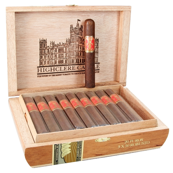 Highclere Castle Victorian Robusto Cigar - Box of 20 | Havana House