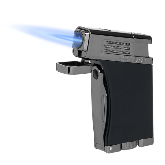 Palio Pro Scorpius Single Torch Cigar Lighter - Black | Havana House