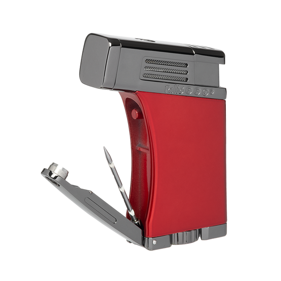 Palio Pro Scorpius Single Torch Cigar Lighter - Red | Havana House