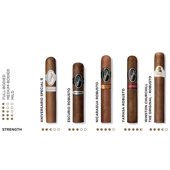 Davidoff Robusto Cigar Selection Gift Box | Havana House