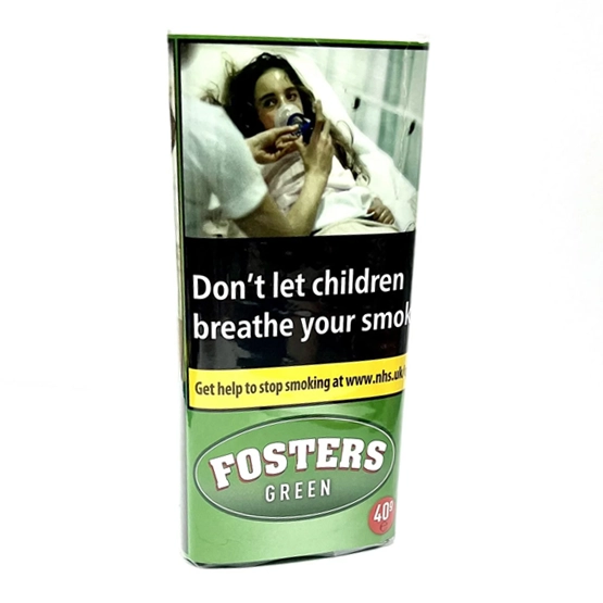 Fosters Green (Menthol) Shag Tobacco 40g - Single Pouch » Havana House
