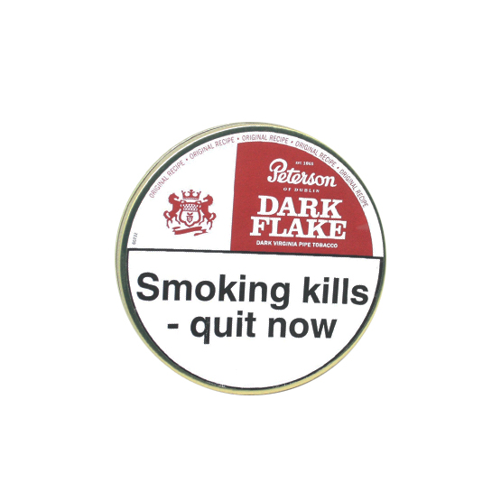 Peterson Dark Flake Pipe Tobacco 50g - Single Tin » Havana House