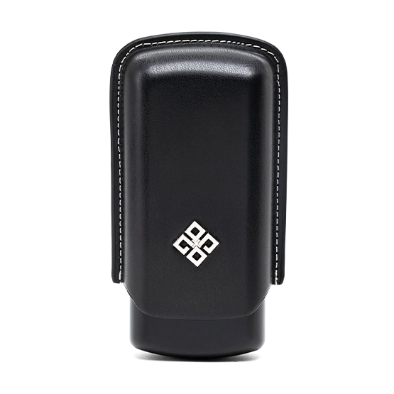Alestimo Cigar Case for 2 Cigars - Black and Black » Havana House