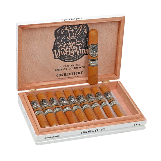 Viva La Vida Connecticut Robusto Cigar - Box of 10 » Havana House